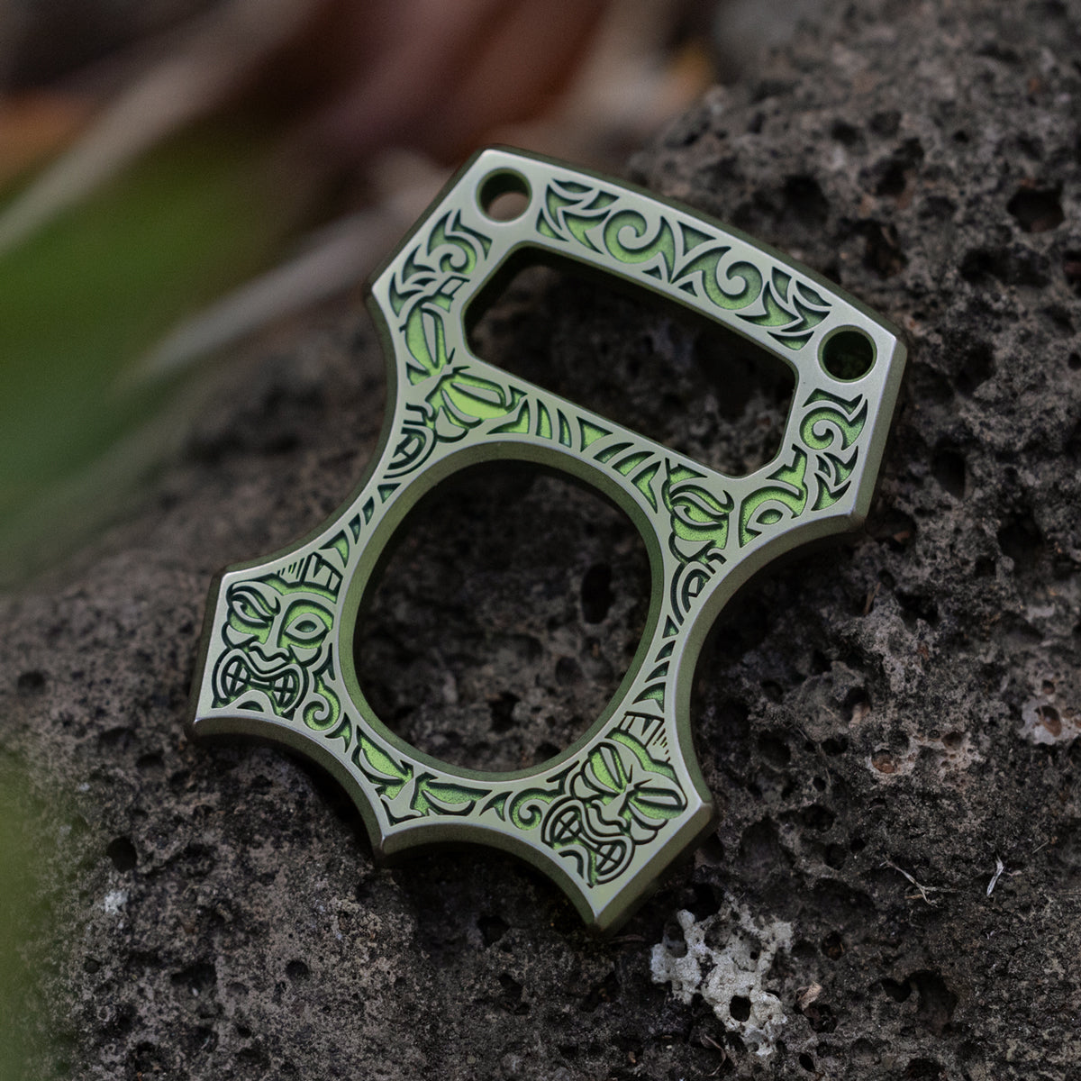 Titanium Ti2 x BRNLY Cypop -- Tiki (Ano Green) – Ti2 Design