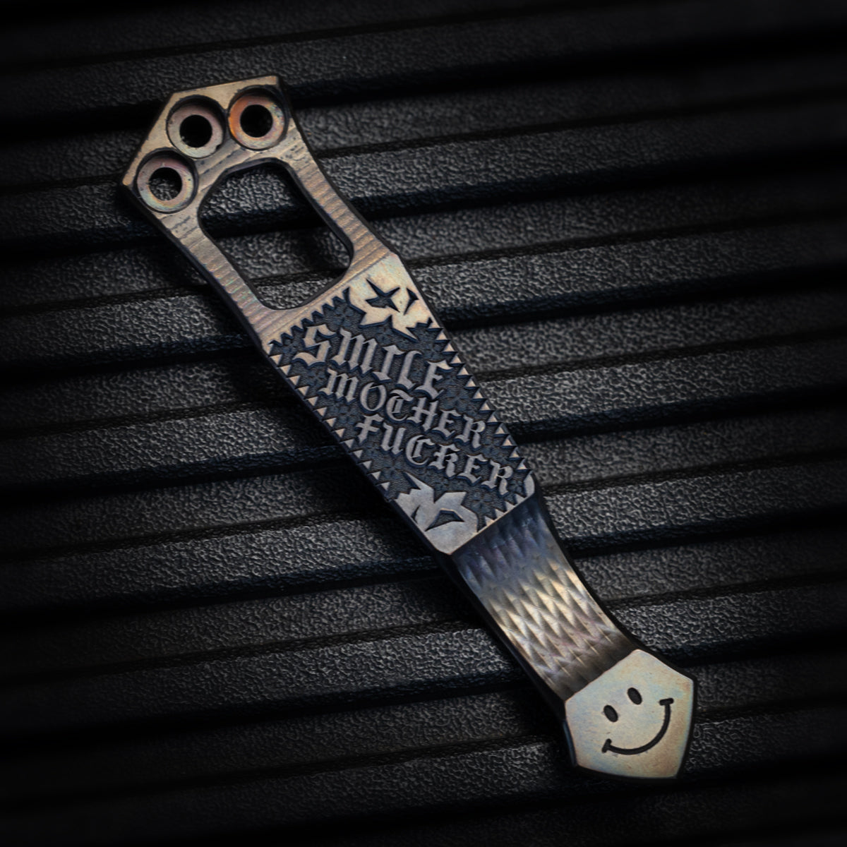 Steel Flame x Ti2 -- 3 Hole Smile Motherfucker Clip (FallOut TRD) – Ti2 ...